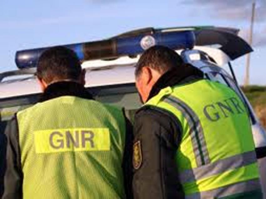 GNR: 15 detidos e 84 acidentes na última semana